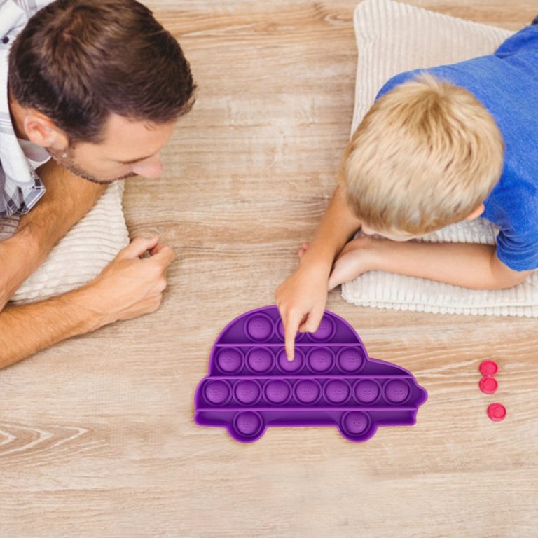 Car Shape Popping Fidget Stress Relief Toys | Popping Fidgets