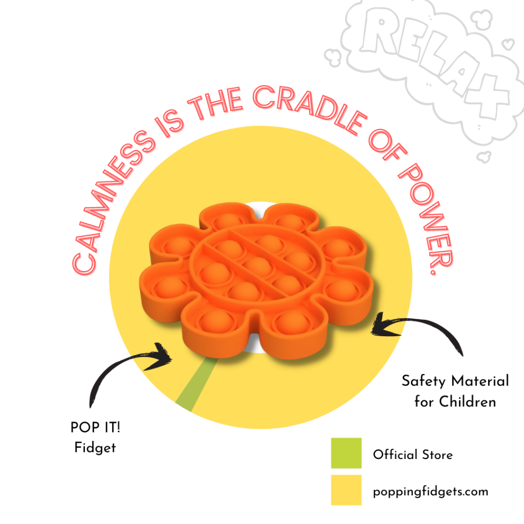 Flower Pop It Fidget Anti Stress Toys | Popping Fidgets