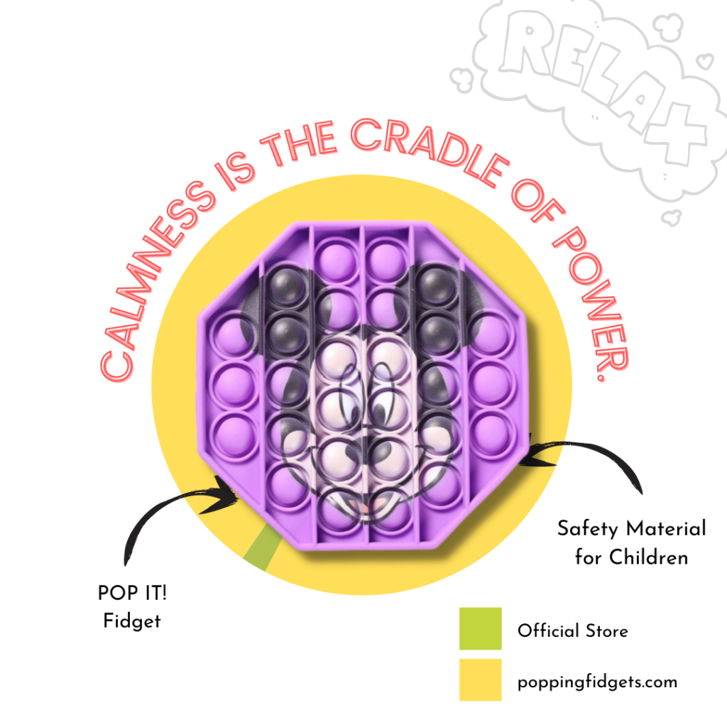 Mickey Mouse Character Popping Fidget Stress Relief Toys | Popping Fidgets