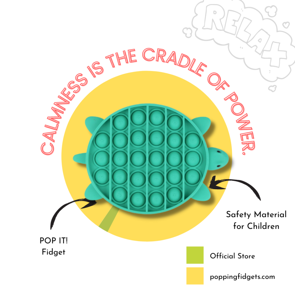 Turtle Popping Fidget Anti Stress Toys | Popping Fidgets