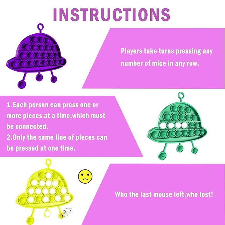 UFO Popping Fidget Stress Relief Toys | Popping Fidgets