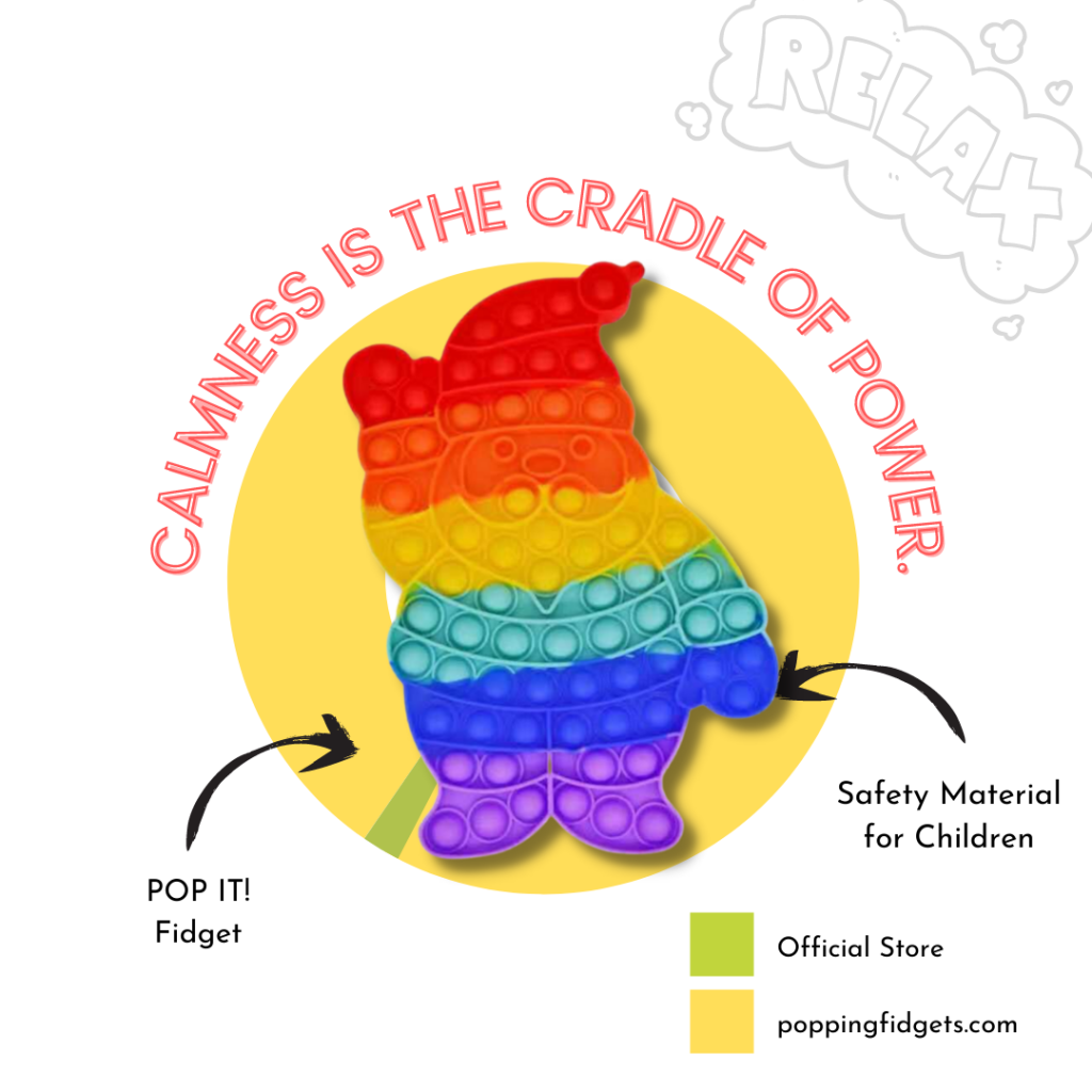 Christmas Santa Claus Pop It Fidget Toys | Popping Fidgets